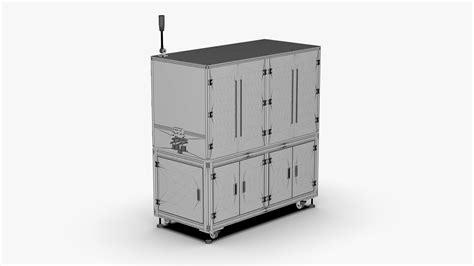 Ccd Capacitance Defect Detection Machine 3d Model Cgtrader