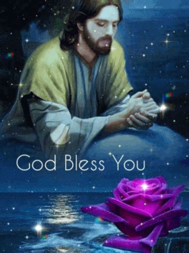 Jesus Praying  Animated