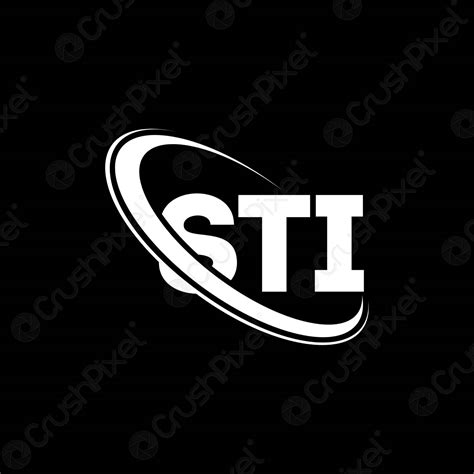 STI logo. STI letter. STI letter logo design. Initials STI - stock ...
