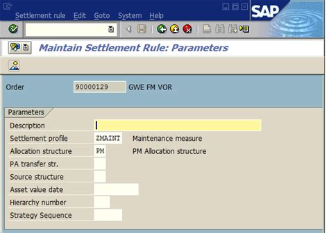Solved How To Correct The Allocation Structure In Created Sap