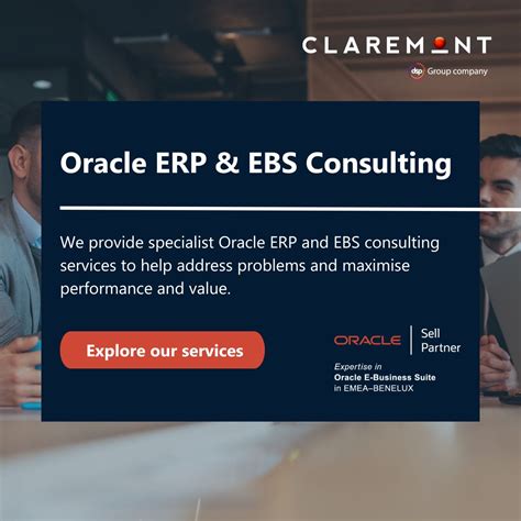 Claremont On Linkedin Oracleebs Consulting Oracle Ebs Ebusinesssuite