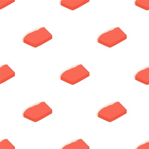 Premium Vector Meat Pattern Seamless Background Texture Repeat Wallpaper Geometric Vector