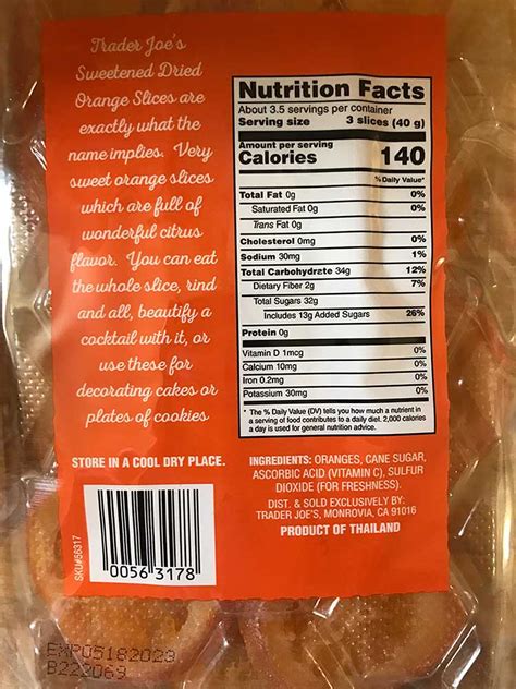 Trader Joes Dried Orange Slices Trader Joes Rants And Raves Mostly Raves A Few Rants