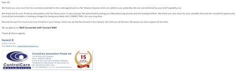 Jayashankar K On Linkedin It Feels Great When A Customer Appreciates The Approach