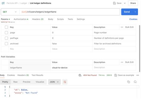 Issues With Ledger API Cloud Particle