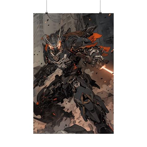 Robot Assassin Mecha Armor Concept Art Artstation Sots Poster Intricate