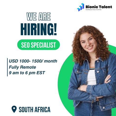 Bionic Talent On Linkedin Seospecialist Remotejobs Seojobs