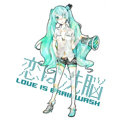 Hatsune Miku Vocaloid Drawn By 8kari Danbooru