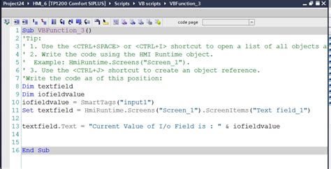 How To Change Items Property In Winnc Tia Portal Using Vbscript
