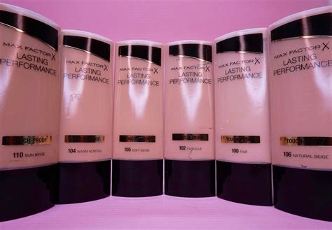 Max Factor Lasting Performance Foundation Sheer Yet Long Lasting