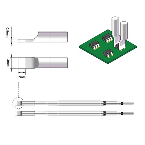 Sequre Ht140 2 In 1 Hot Tweezers And Soldering Iron Compatible With C2