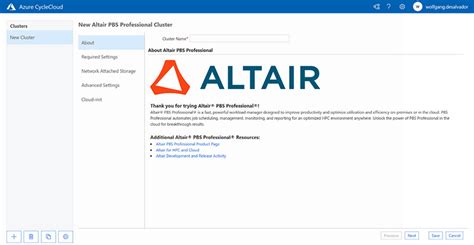 altair® pbs professional® and azure cyclecloud the leading hpc