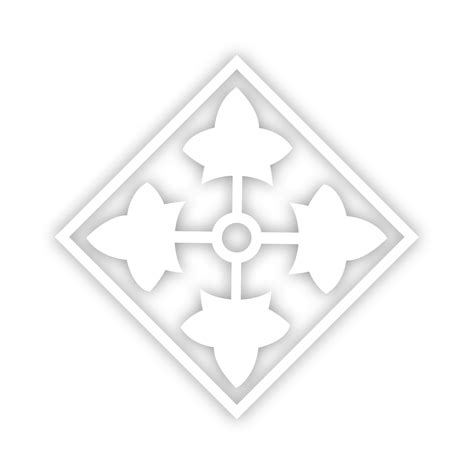 4th Id Infantry Division Sticker Decal Die Cut Self Adhesive Vinyl Weatherproof Made In