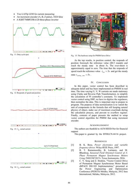8 Implementation Of Pmsm Servo Drive Using Digital Signal Processing Pdf