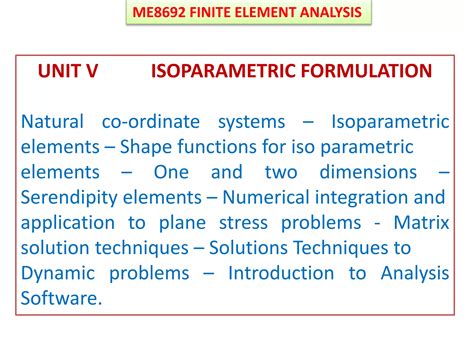 Finite Element Analysis Drpparandaman Ppsx