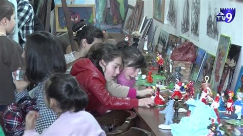 ახალციხის სამხატვრო სკოლის გამოფენა Youtube