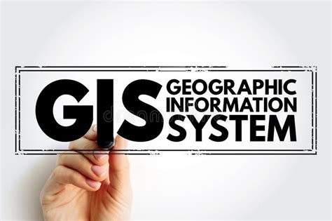 Gis Geographic Information System Type Of Database Containing Geographic Data With Software