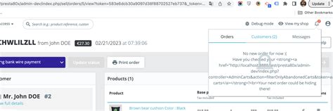 Favicon Notification Bo The Message No New Order For Now Is Bad