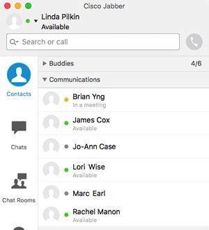 Jabber Basics Mac University IT Jabber Basics Mac University IT