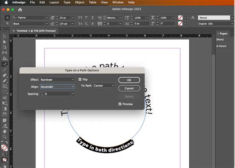 How To Curve Text In Indesign For Stunning Results Step By Step