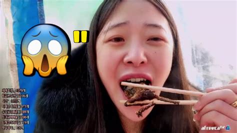 😱개구리 머리부터‼️ ㄷㄷㄷ Soop Vod