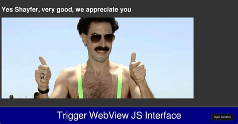 Android Js Bridge Demo Codesandbox