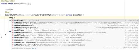 Spring Security 全新写法大变样 toc Spring Security 在最近几个版本中配置的 掘金
