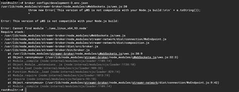 Cant Install Broker On Ubuntu 16 Node V1610 · Issue 269 · Streamr