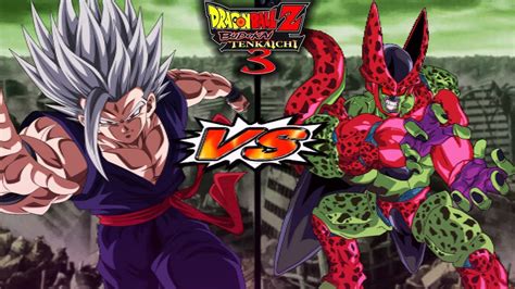 GOHAN BEAST PICCOLO ORANGE VS CELL MAX Dragon Ball BT3 Mod YouTube