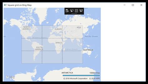 Visual Studio WPF Dynamically Adjust The Size Of A Grid With Respect To Current Scale Of Bing