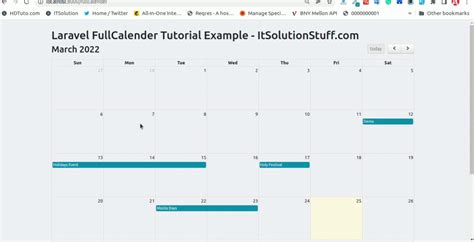 Laravel 9 Fullcalendar Ajax Tutorial Example Danatec