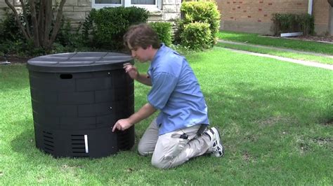 Product Review Big Round Compost Bin Youtube Product Review Big Round Compost Bin Youtube