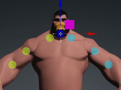 Relocating Guides And Bones With Inside Mesh Feature