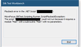 How Do I Pass Parameters In A Silk Test Workbench Dotnet Script Silk Test Tips Opentext