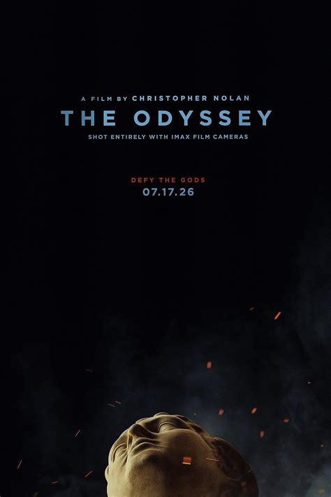 First Poster For Christopher Nolans ‘the Odyssey Defy The Gods