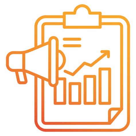 Reporting Generic Gradient Outline Icon