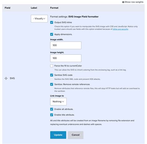 SVG Image Field Drupal Org