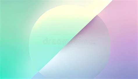 Generative Ai Serene Pastels A Soft And Subtle Gradient Of Calming Colors In An Organic