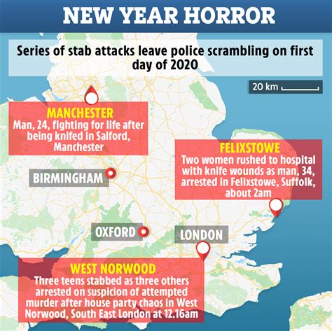 Three Teens Stabbed In New Years Eve House Party As Two Women Knifed