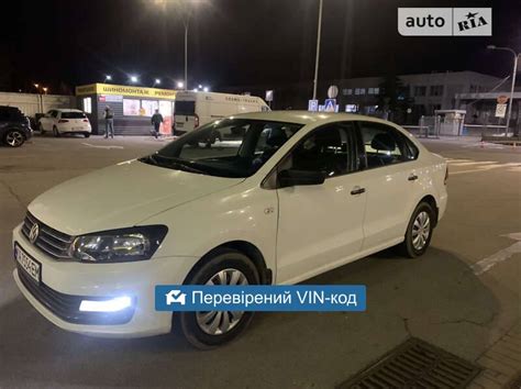 AUTO.RIA – Продам Фольксваген Поло 2017 (KA7554EM) газ пропан-бутан ...