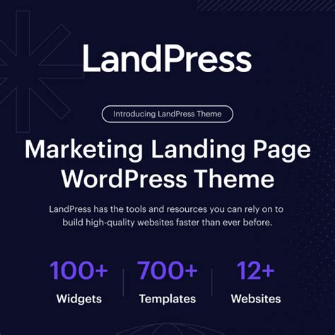 Landpress Marketing Landing Page Elementor Wordpress Theme V1 3 Sharexcode Com