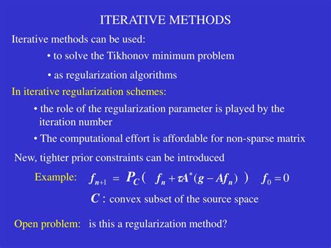 ppt regularization theory of inverse problems powerpoint presentation
