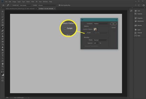 how to make a pattern in photoshop to use as a pattern fill