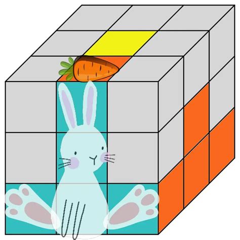 How To Solve The Rubiks Cube In 8 Easy Steps Using Bunnies