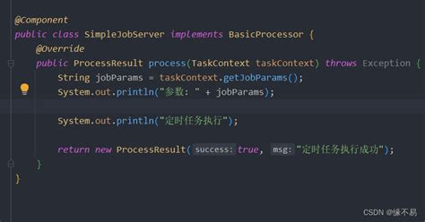 springboot 整合 powerjob实现定时任务调度 springboot集成powerjob csdn博客