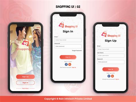 E Commerce UI Template In Flutter By RainInfotech CodeCanyon