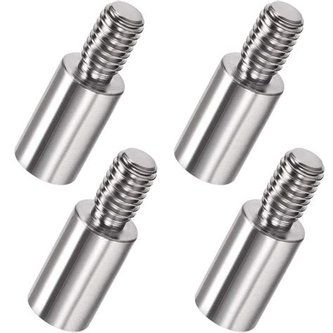 Haamiiqii 4pcs Arcade Joystick Extender 15mm Diy Shaft Stick Extension Control Rod