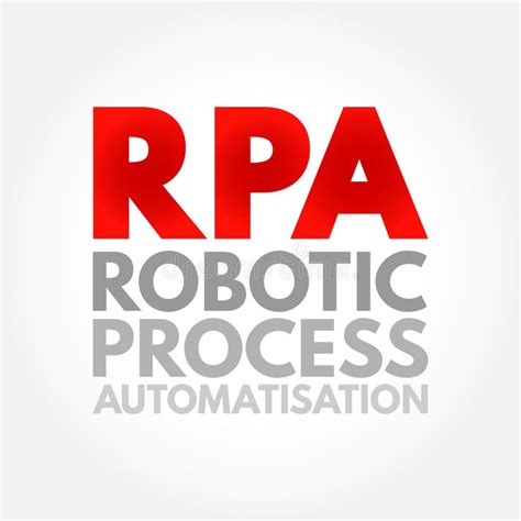 Rpa Robotic Process Automatisation Form Of Business Process