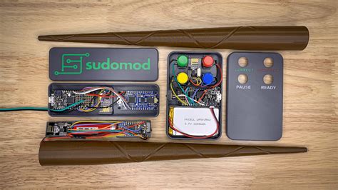 arduino powered dueling harry potter wands sudomod