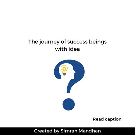 Idea Is A First Step Towards Success Yoors